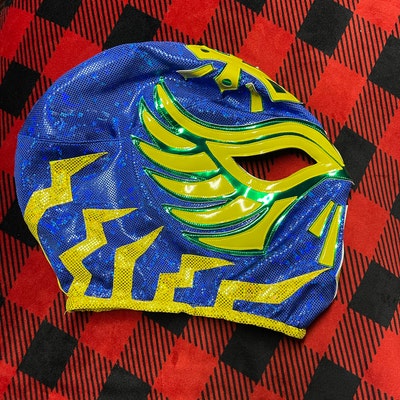 Maya Warrior Luchador Mask Lucha Libre Mexican Wrestling Mask for Adult ...