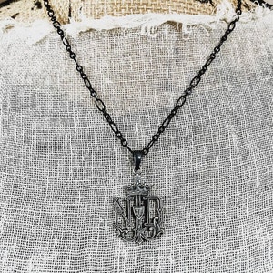 Vintage Society of Jesus Jesuit Monogram Emblem Pendant Charm | Etsy