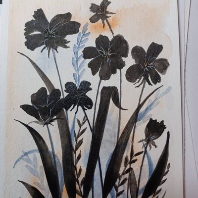 Autumn Tree Landscape Printable Outline Traceable Template for Drawing ...