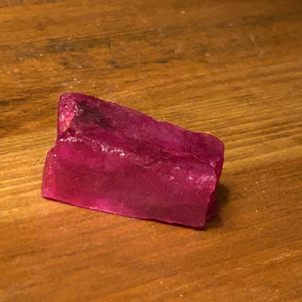 Natural Bixbite Red Beryl Crystal Raw Rough Loose Gemstone Genuine Red ...