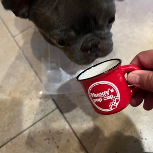 Reusable Pup Cup Custom Puppuccino Mug Dog Mom Gift 2oz Personalized ...