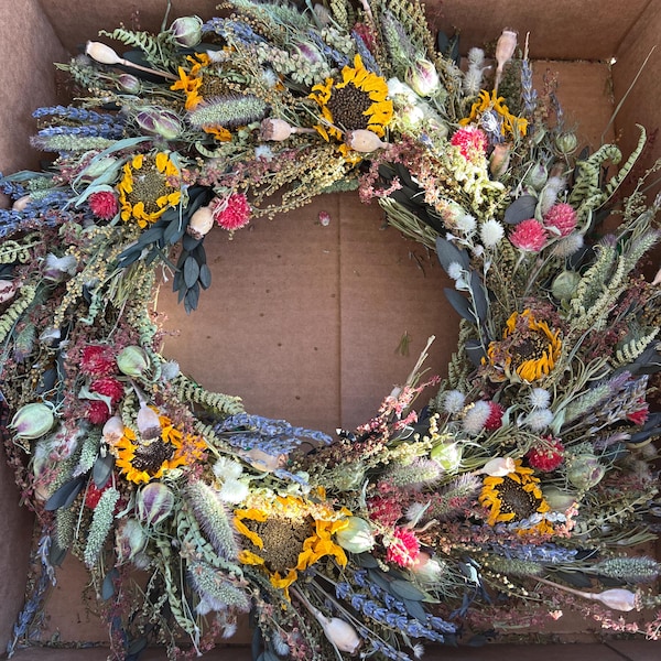 Biodegradable Wreath, Many Styles Available in 4 Sizes, Eco Friendly ...