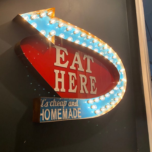 Custom Signs, Open Sign, Marquee Open Sign, Marquee OPEN, Marquee Sign ...