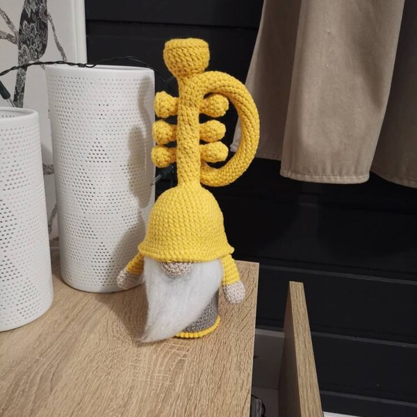 Crochet Trumpet Gnome Pattern, Amigurumi Trumpet, Crochet Gnome - Etsy