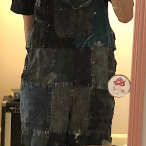 Hippie Mens Patch Shorts | Etsy