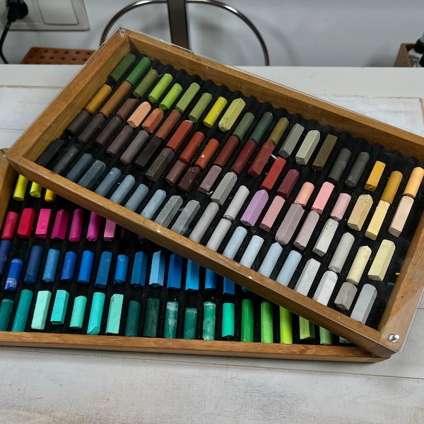 Modular/stackable Pastel Boxes - (each Module Holds 100 Half Sticks of ...