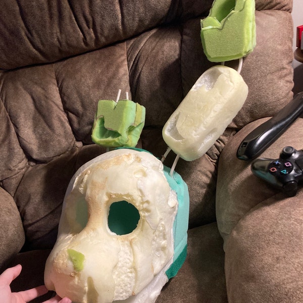 DIY Expanding Foam FNAF Springtrap Inspired Headbase Comes Assembled ...