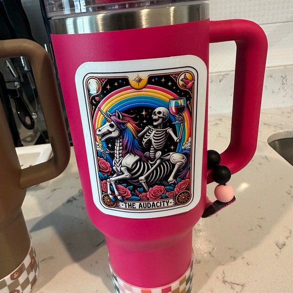 The Audacity Stickers, Funny Tarot Card Decals, Funny Mom Gift, Best ...