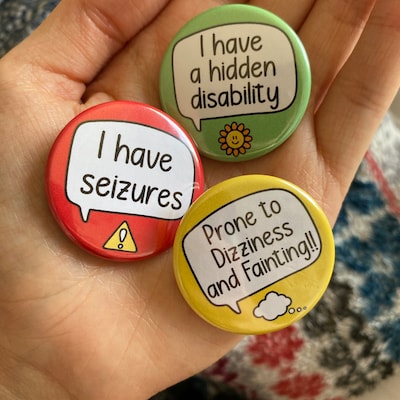 Autism Badge Set INCLUDES 6 Badges Badge Packs Autism Gift Autism ...