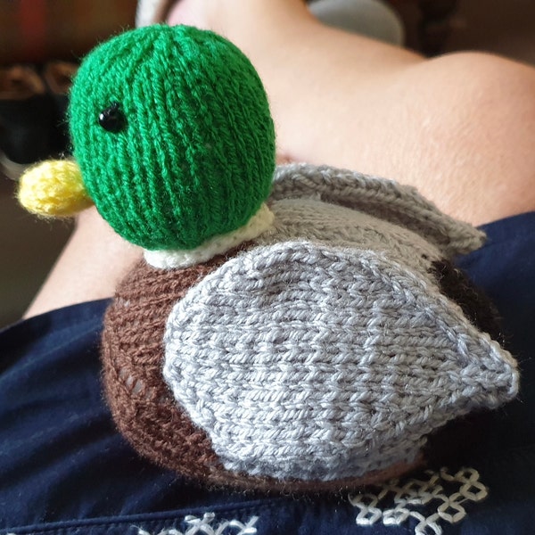 Mallard Duck Knit Kit - Beneduck Cumberquack - Knit a Cute Duck ...
