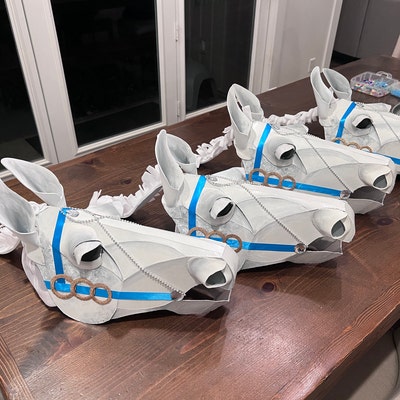 Horse Head Costume mask Pattern - Etsy