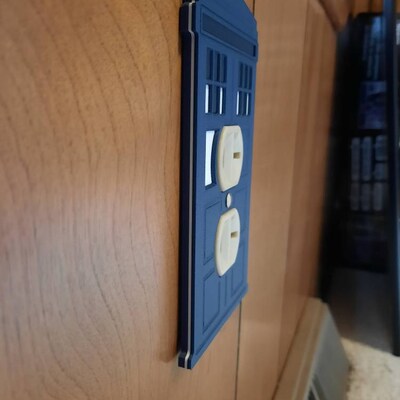 Police Box Light for Top Door 3d Printed - Etsy