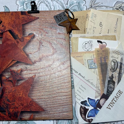 Printable Vintage Ledger Covers Digital Download Only 3 Sizes in One ...