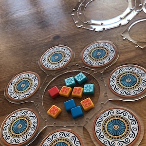 Azul/azul: Stained Glass of Sintra Factory Layout Organizer - Etsy