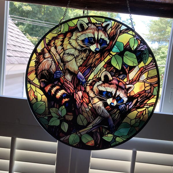 Buff Guinea Pig: Stained Glass Style Wall or Window Hanging - Etsy