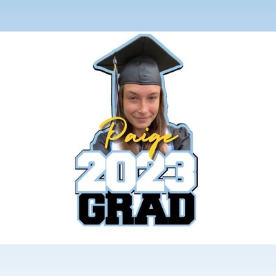 Graduation Hat Topper Design Editable in Canva, 2024 Graduation Stole ...