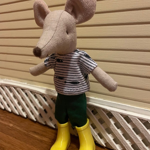 MAILEG Inspired Micro MICE - PDF Sewing Pattern - 5 Inch Cloth Mouse ...