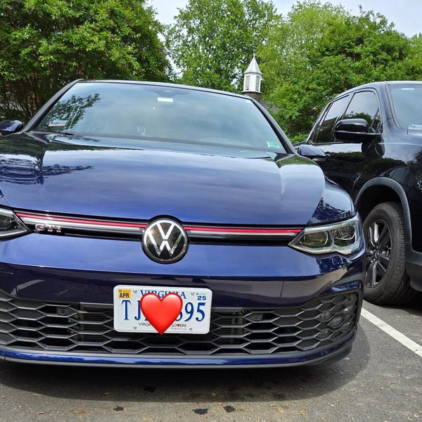 2015-2017 MK7 GOLF GTI License Plate Holder V2.0 - Etsy