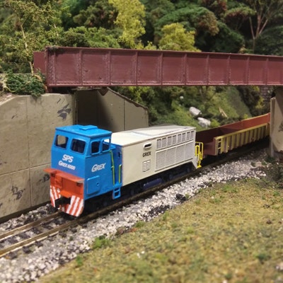 N Scale WABTEC 3000 Battery Electric Locomotive - Etsy