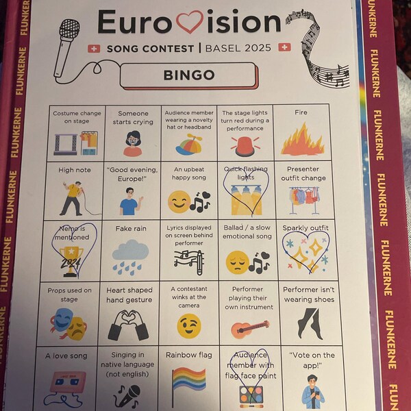 Eurovision 2025 Party Pack | Party Bundle | Eurovision Song Contest ...