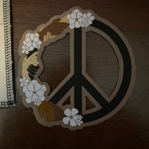 Dalmation Moth Vinyl Sticker | Etsy