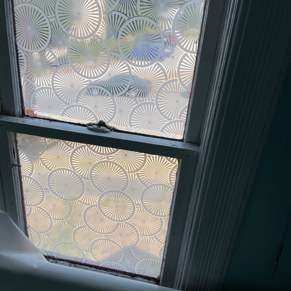 PRIVACY Window FILM | DIY Window Decal | Prevent Bird Collision ...