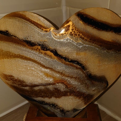 Custom Order Resin Wall Art, Custom Beautiful Geode Resin Wall Decor ...