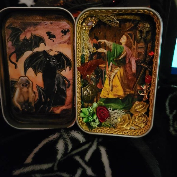 Pocket Shrine Dedicated to the Archangel Gabriel & the Annunciation ...