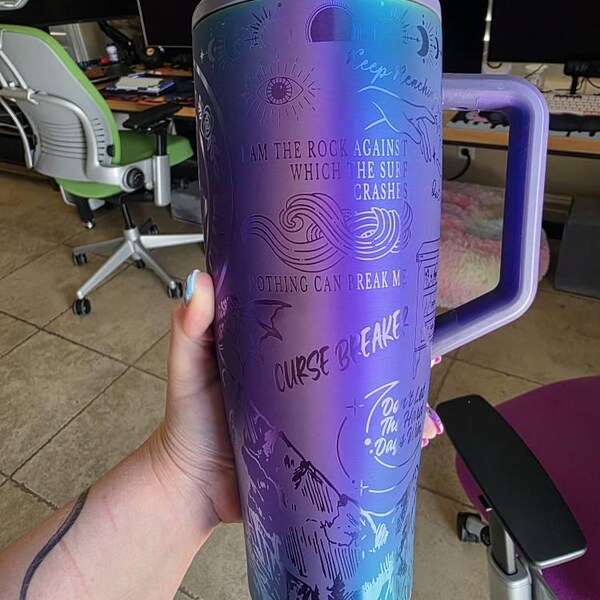 Zodiac Academy Engraved Tumbler | Zodiac | Officially Licensed Merch ...