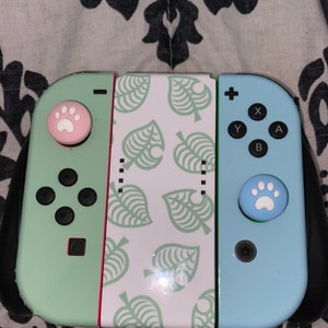 Nintendo Switch Skin Decal Green Leaf // High Quality Animal | Etsy