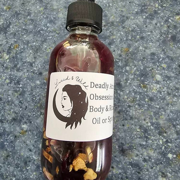 Golden Hour Ritual Body Oil, Healing, Emotional Support, Intention Oil ...