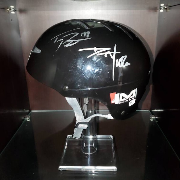 Acrylic Display Hat, Helmet, and Cap Stand, 6" Short or 10" Tall Stands ...
