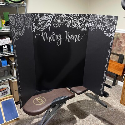 Senior Tri-fold Photo Display Board for Graduation Party - Etsy