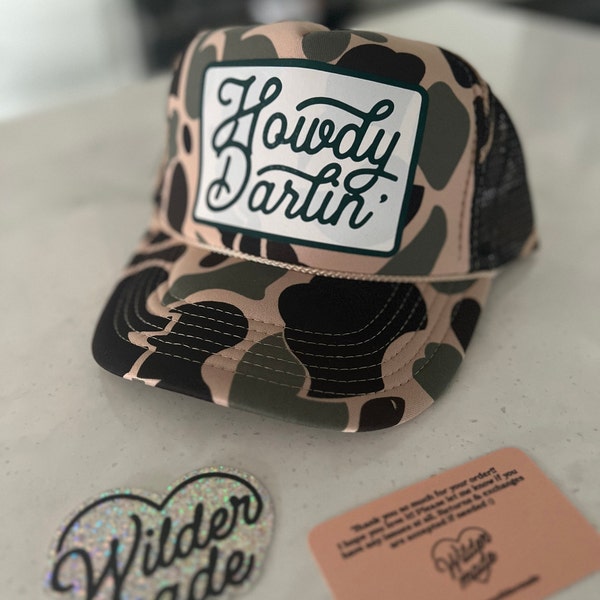 Howdy Darlin’ Trucker Hat - Etsy