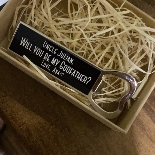 Will You Be My Godfather, Godfather Invitation, Godfather to Be, Asking ...