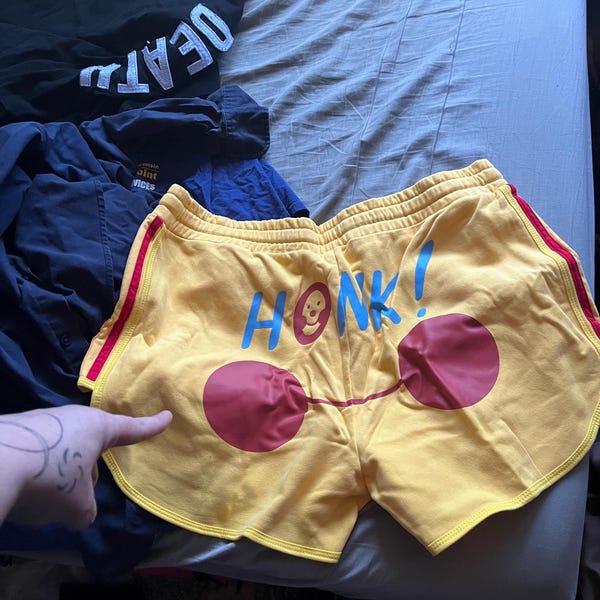 HONK! Clown Shorts - Etsy