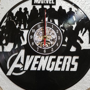 U2 Vinyl Record Wall Clock / Bono Art / Bono Decor / U2 Rock Band / U2 ...