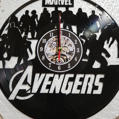 U2 Vinyl Record Wall Clock / Bono Art / Bono Decor / U2 Rock Band / U2 ...