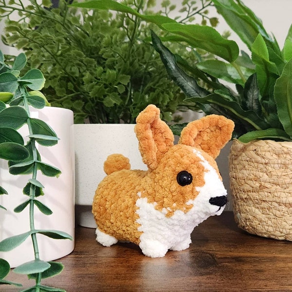 Crochet Pattern Corgi / Crochet PATTERN Plush Toy Puppy / Amigurumi ...