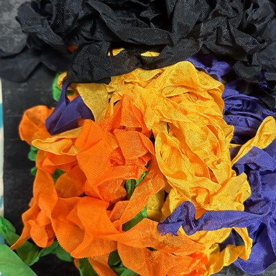 Aqua Blue Crepe Paper Flower Rosettes 1 3/4 - Etsy