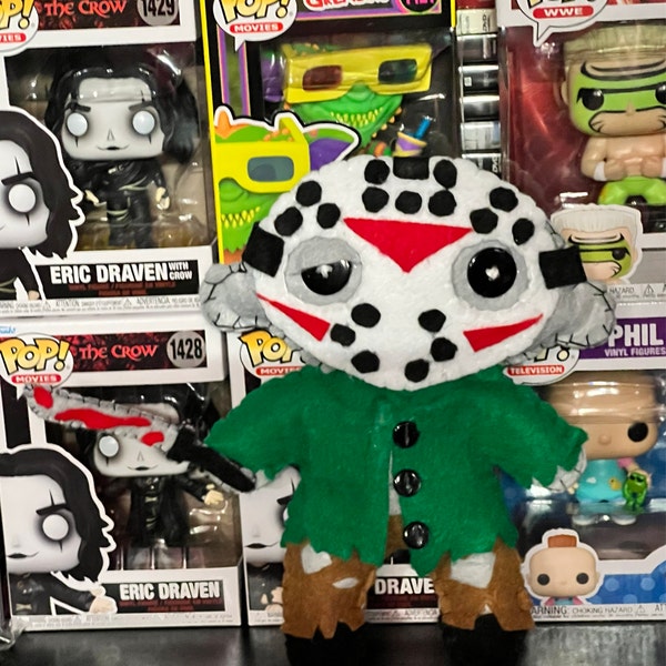 Horror Fan Felt Toy Pattern PDF - Instant Download - Horror Movie ...