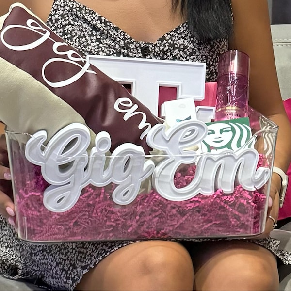 Alabama Roll Tide Block Letter Shelf Decor | University of Alabama | 3D ...