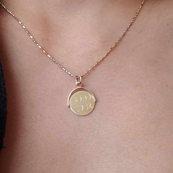 9ct Gold Egyptian Ankh Key of Life Pendant - Etsy