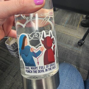 Hail Mary Full of Grace, Punch the Devil in the Face, MARY Vs. DEVIL ...