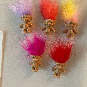 Mini Vintage Troll Magnet - Etsy