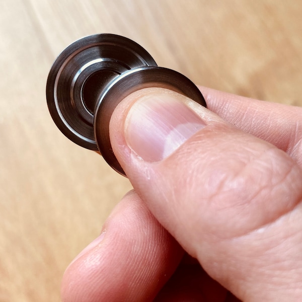 Worry Coin Fidget Haptic Coin Magnetic Stress Toy Gift for Friends - Etsy