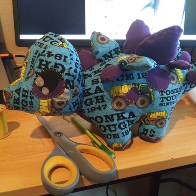 Dinosaur Plush Bundle Sewing Pattern .pdf Tutorial Brontosaurus ...