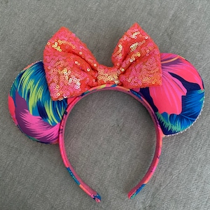 Saffron Minnie Mouse Ears Golden Yellow Minnie Ears Muted - Etsy