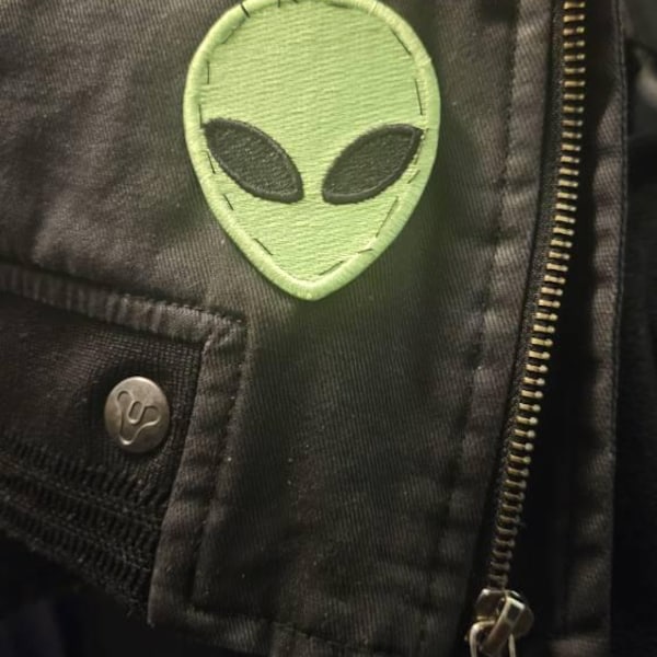 Alien Iron on Patch - Etsy