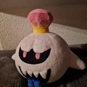 Custom Plush King Boo Black - Etsy